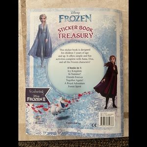 Disney | Toys | Disney Frozen Sticker Book Treasury | Poshmark